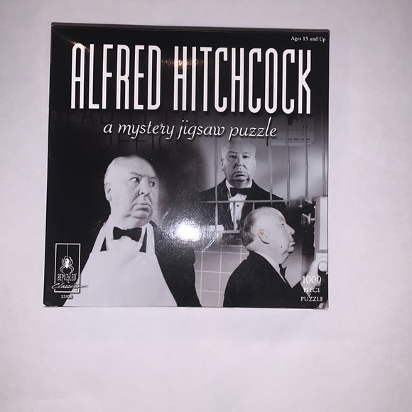 Toys | Puzzle 100 Piece Alfred Hitchcock Puzzle | Poshmark